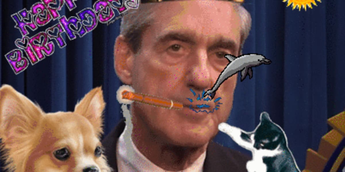 Congratulations On Being Born, Robert Mueller! We Made You An Elegant ...