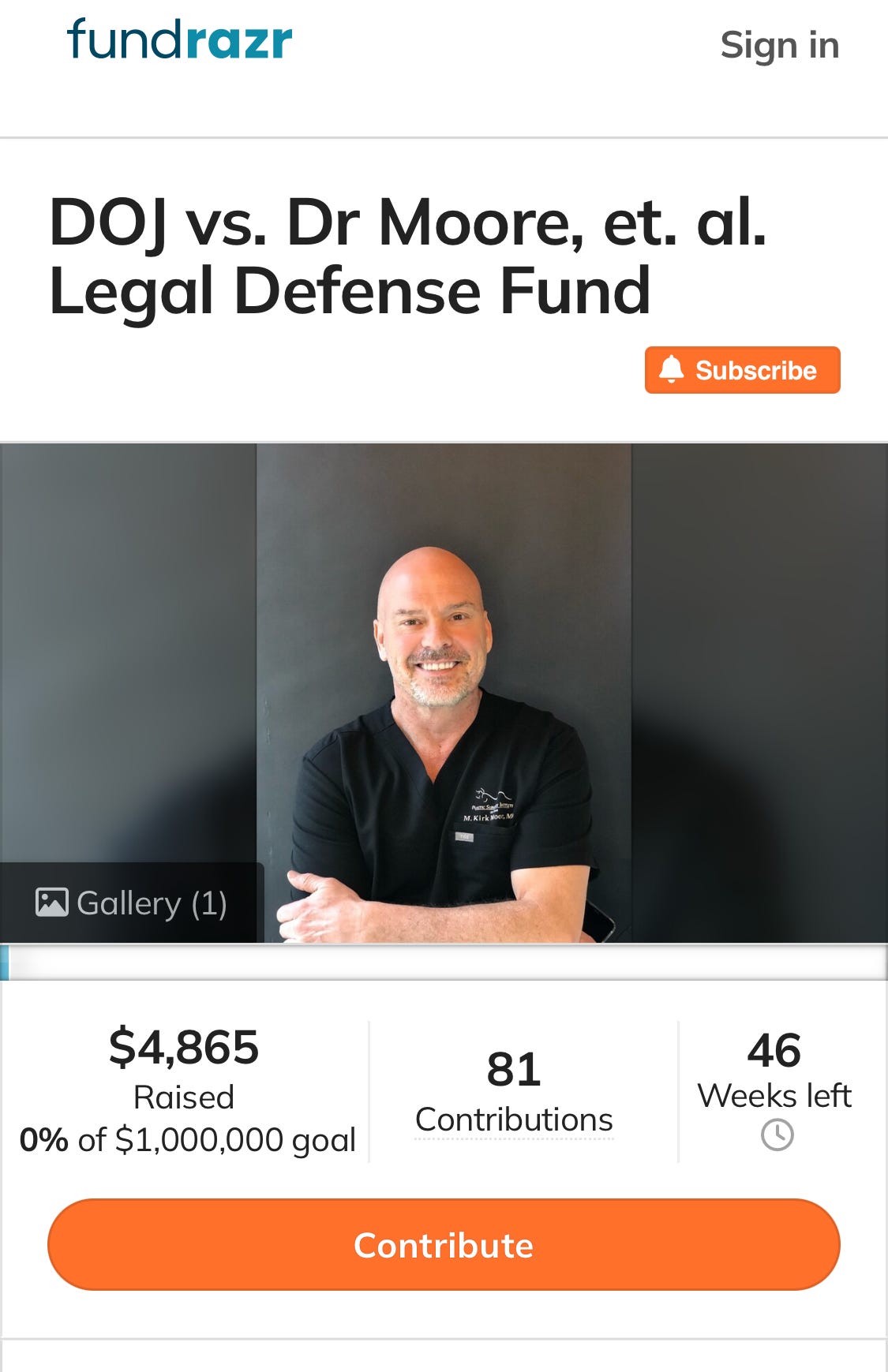 SIX DAYS TO TRIAL: DoJ v. Dr. Kirk Moore, Who Faces 35 Years In Prison ...