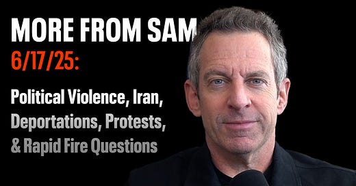 Sam Harris | Substack