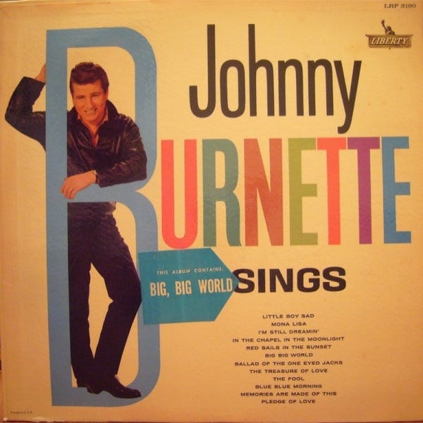 Review: Johnny Burnette - Johnny Burnette Sings (1961)