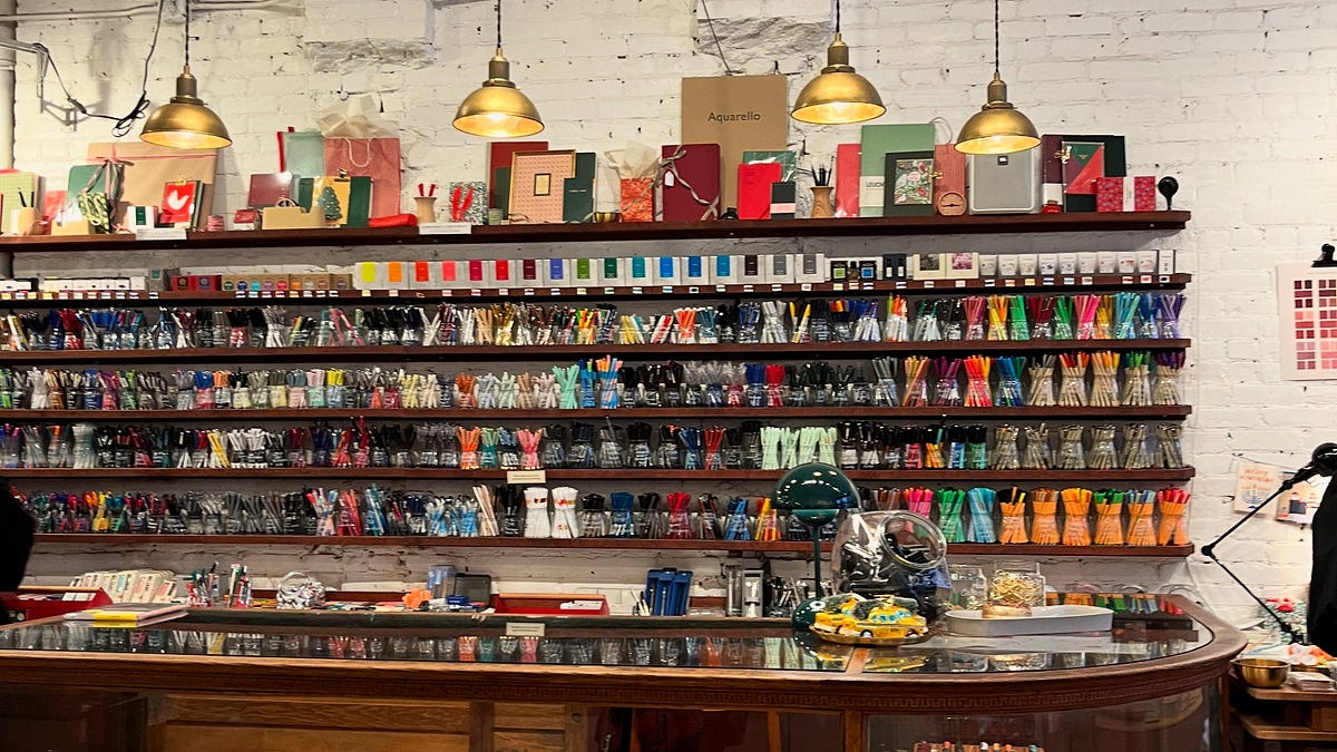 Stationery Shopping in New York City - by Daniela
