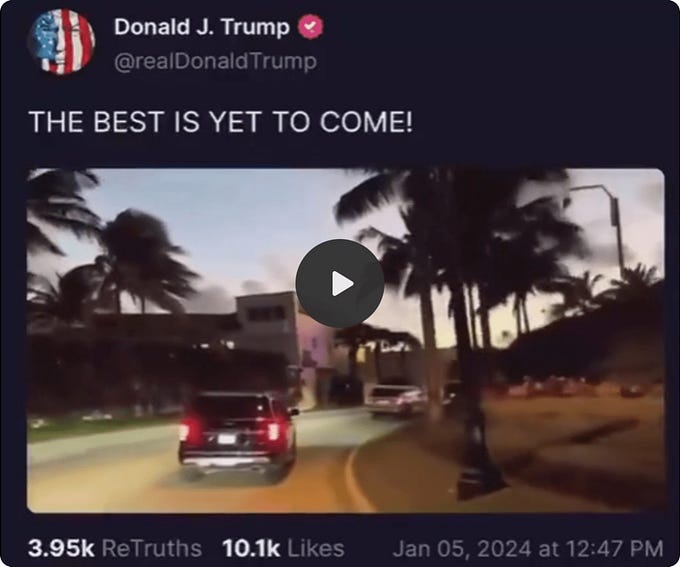 Fall of the Cabal Official (@fallofthecabalofficial): "Trump posted ...