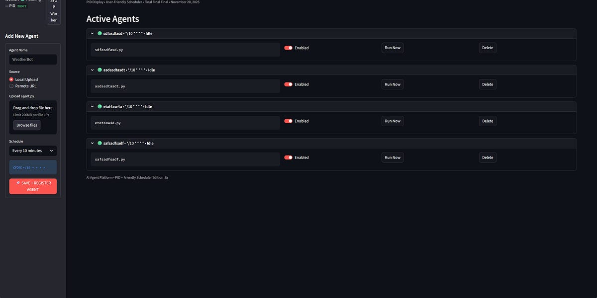 Introducing the AI Agent Platform – A Dead-Simple, Bulletproof Way to ...