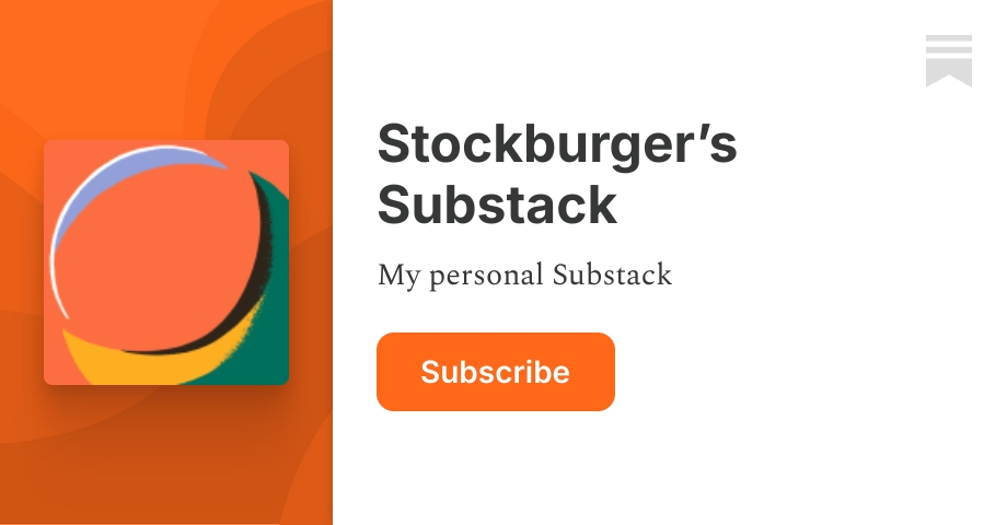 Stockburger’s Substack | Stockburger App | Substack