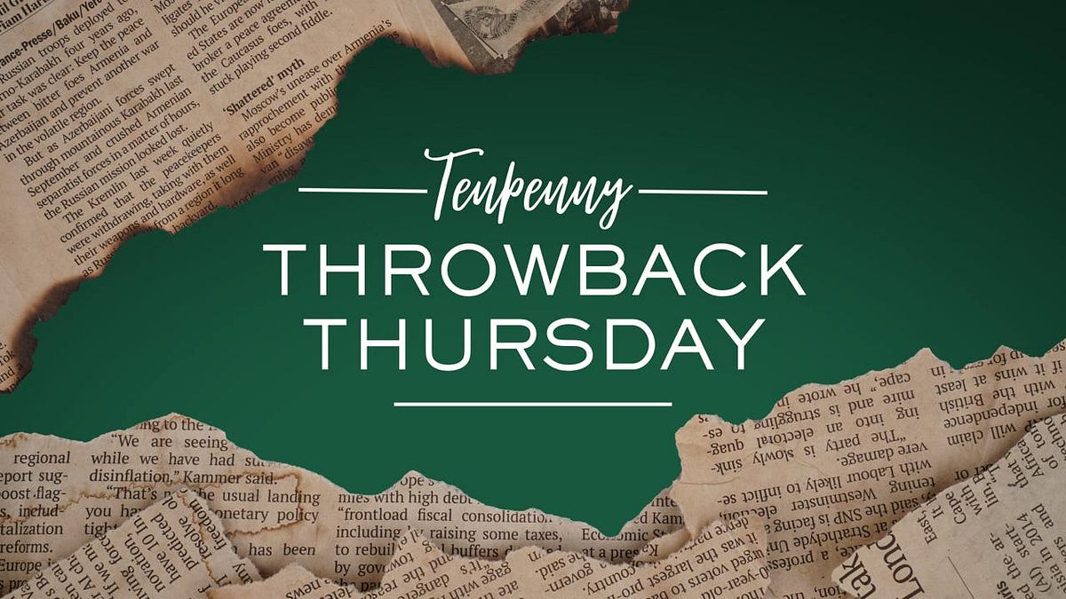 Tenpenny Throwback Thursday
