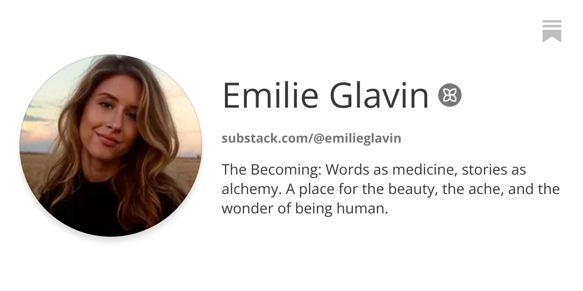 Emilie Glavin | Substack