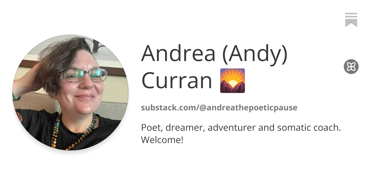 Andrea (Andy) Curran 🌄 | Substack