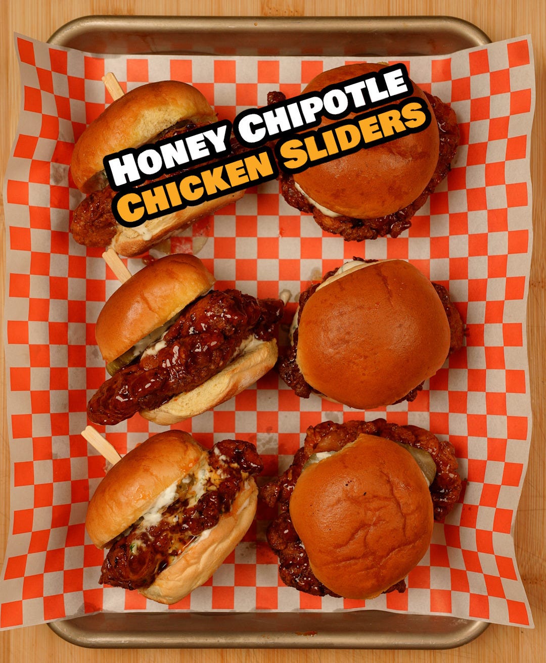 Honey Chipotle Crispy Chicken Sliders - Meatlicious