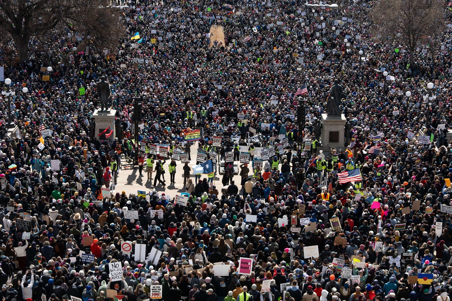 Massive Crowds Everywhere! And Everywhere You Look, You Will See The ...