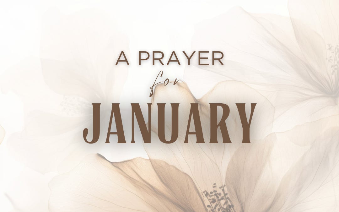 Comments - A Prayer for January - by Michelle Stiffler