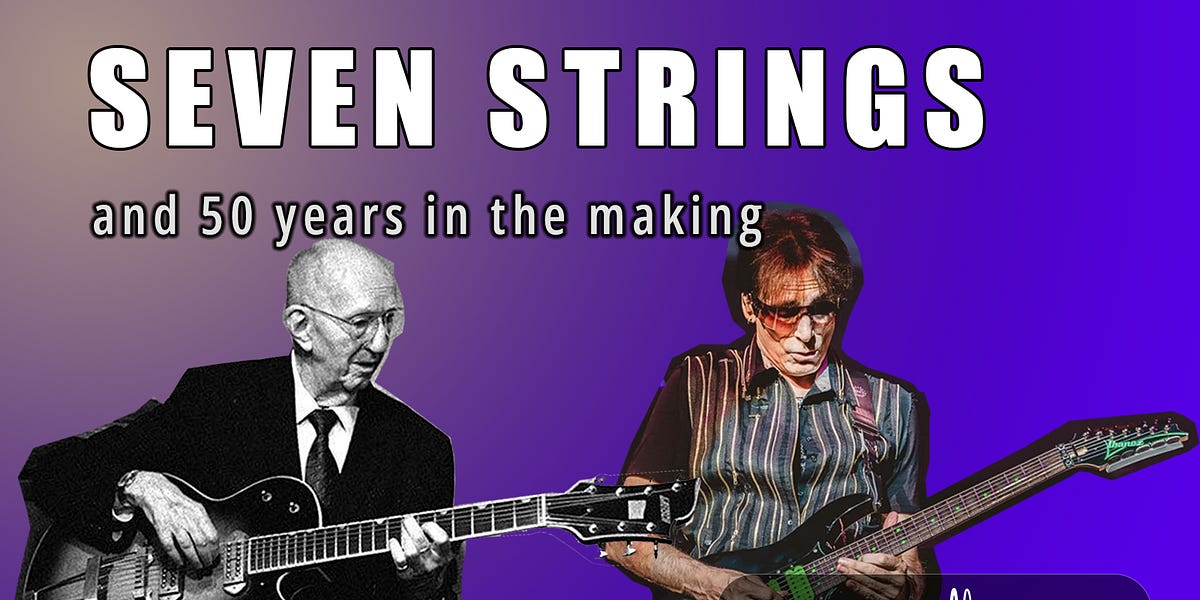 The Seven-String Electric: From Jazz Bass Lines to Modern Metal
