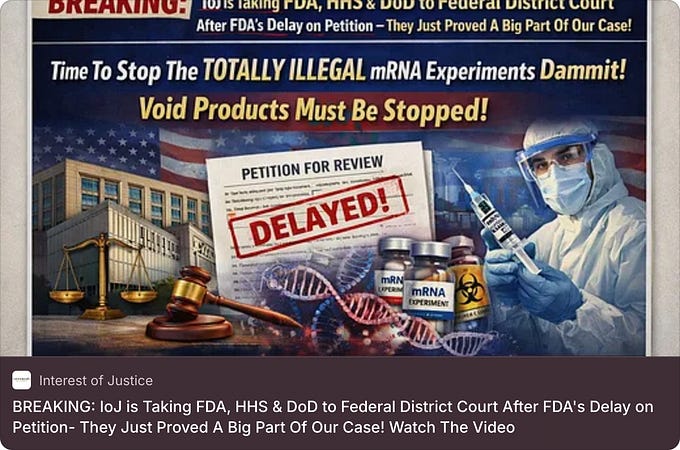 Dr Mike Yeadon (@drmikeyeadon): "The authorities are in trouble here ...