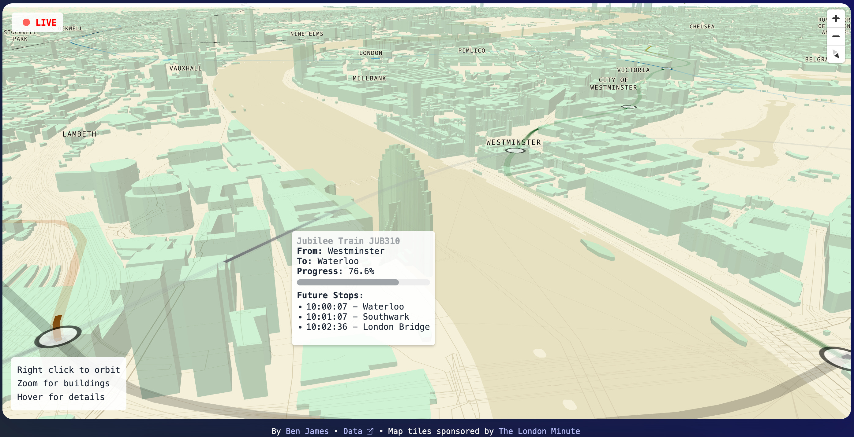 A new live Tube map for Londoners - by Michael MacLeod