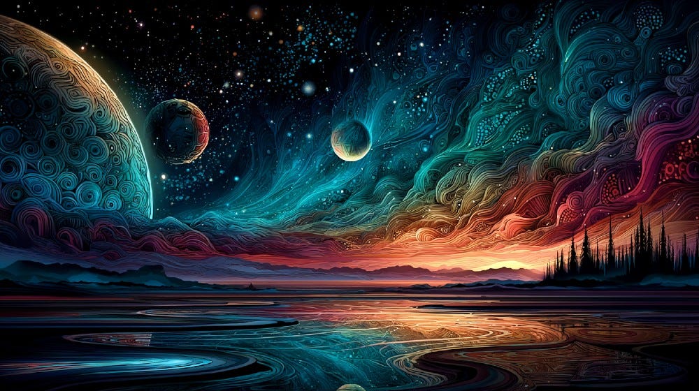 Beyond Visible Matter - by Eric Thompson