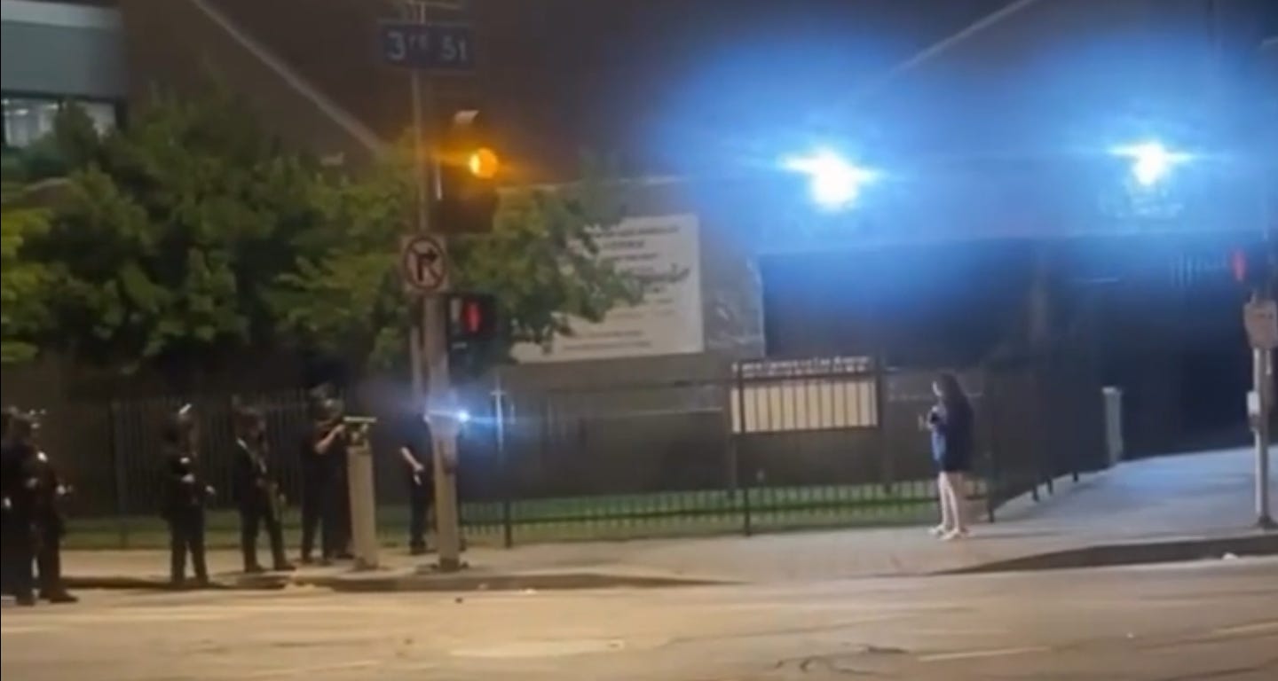 Woman Deliberately Shot By Law Enforcement While Trying to Return Home ...