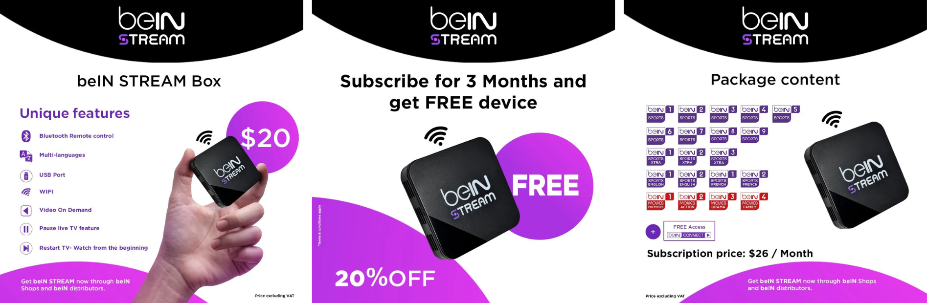First Look at beIN Stream - by Yann Colleter