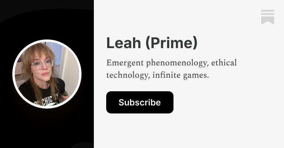 Leah (Prime) | Substack