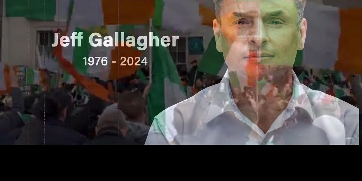 Jeff Gallagher: An honourable man cut short in his prime