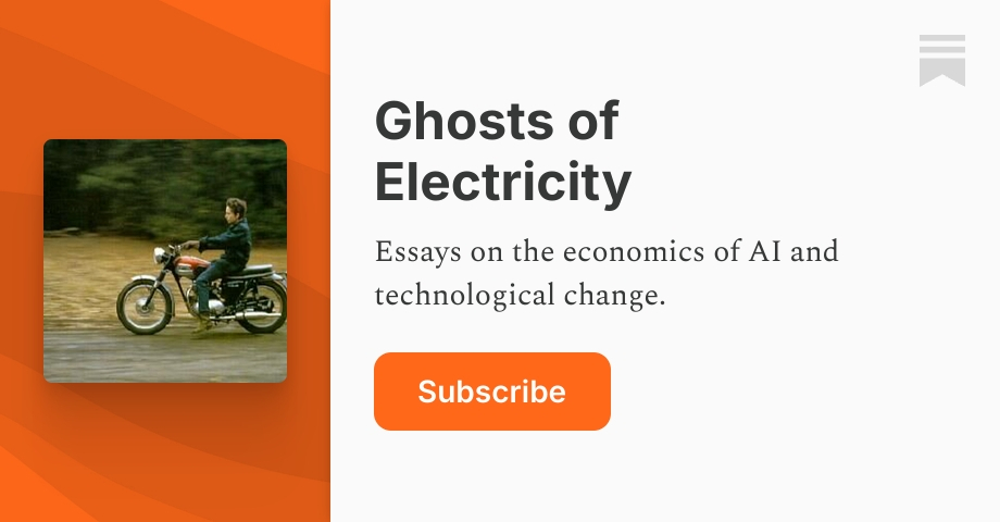 Ghosts of Electricity | Alex Imas | Substack