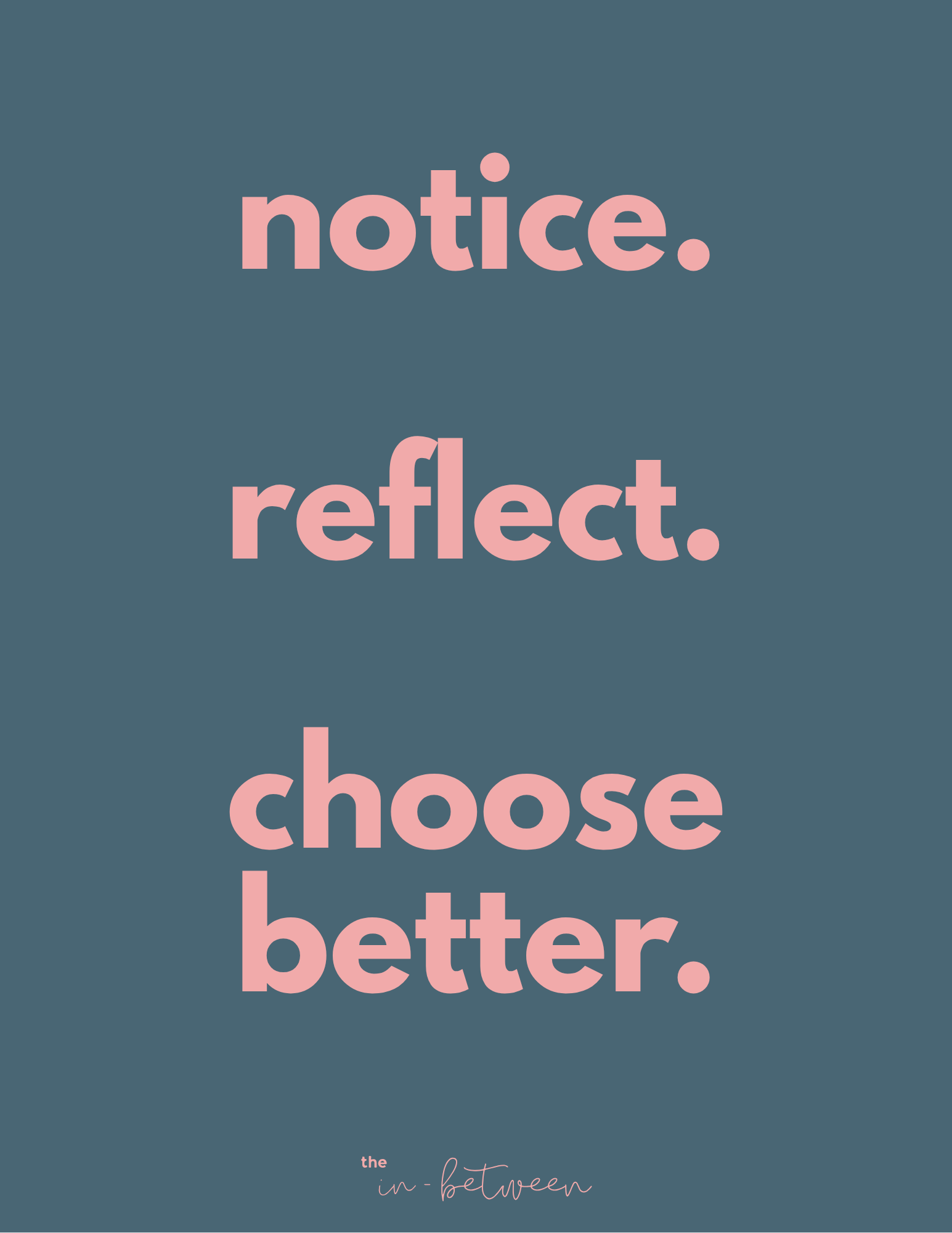 Noticing what really matters - by Kelsey Vasileff
