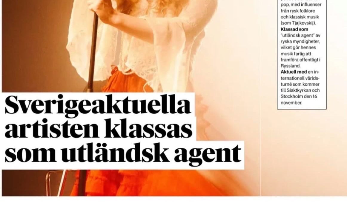 Monetochka in Exile: Music is 'a secret code' for Russians when open ...