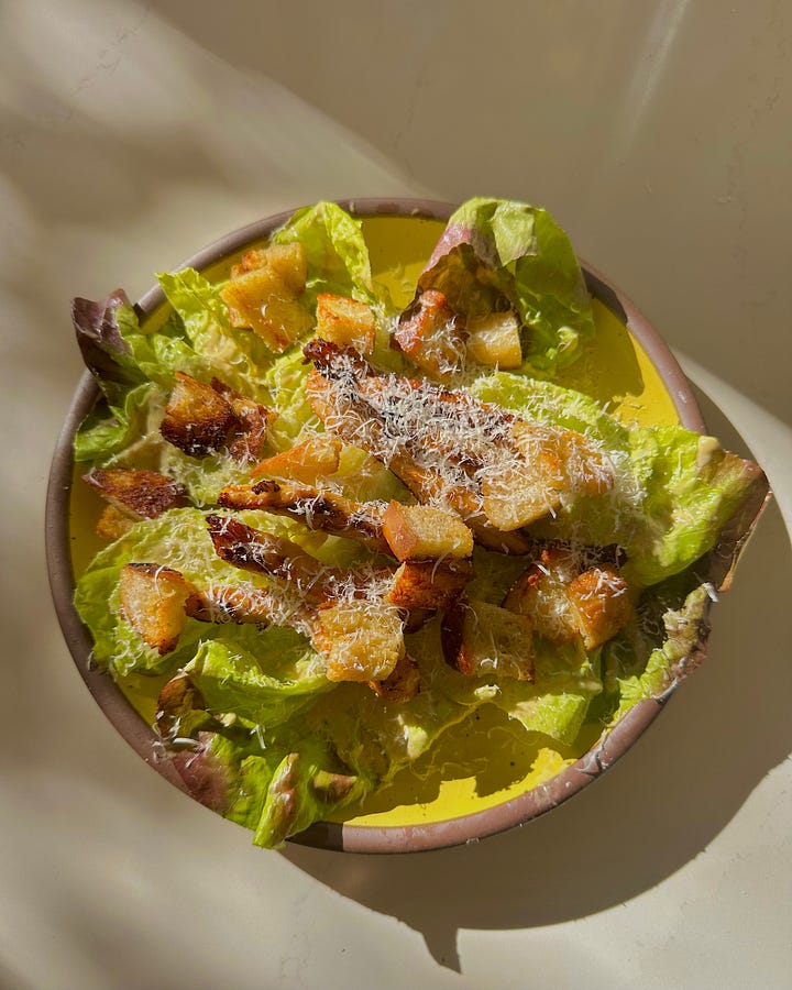 The Ultimate Caesar Salad - by Lauren Hodgen