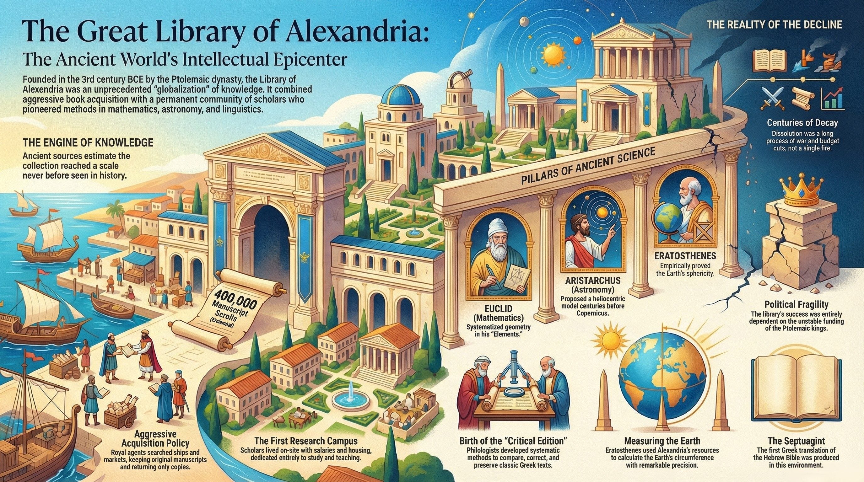 The Library of Alexandria - by Revista de Historia