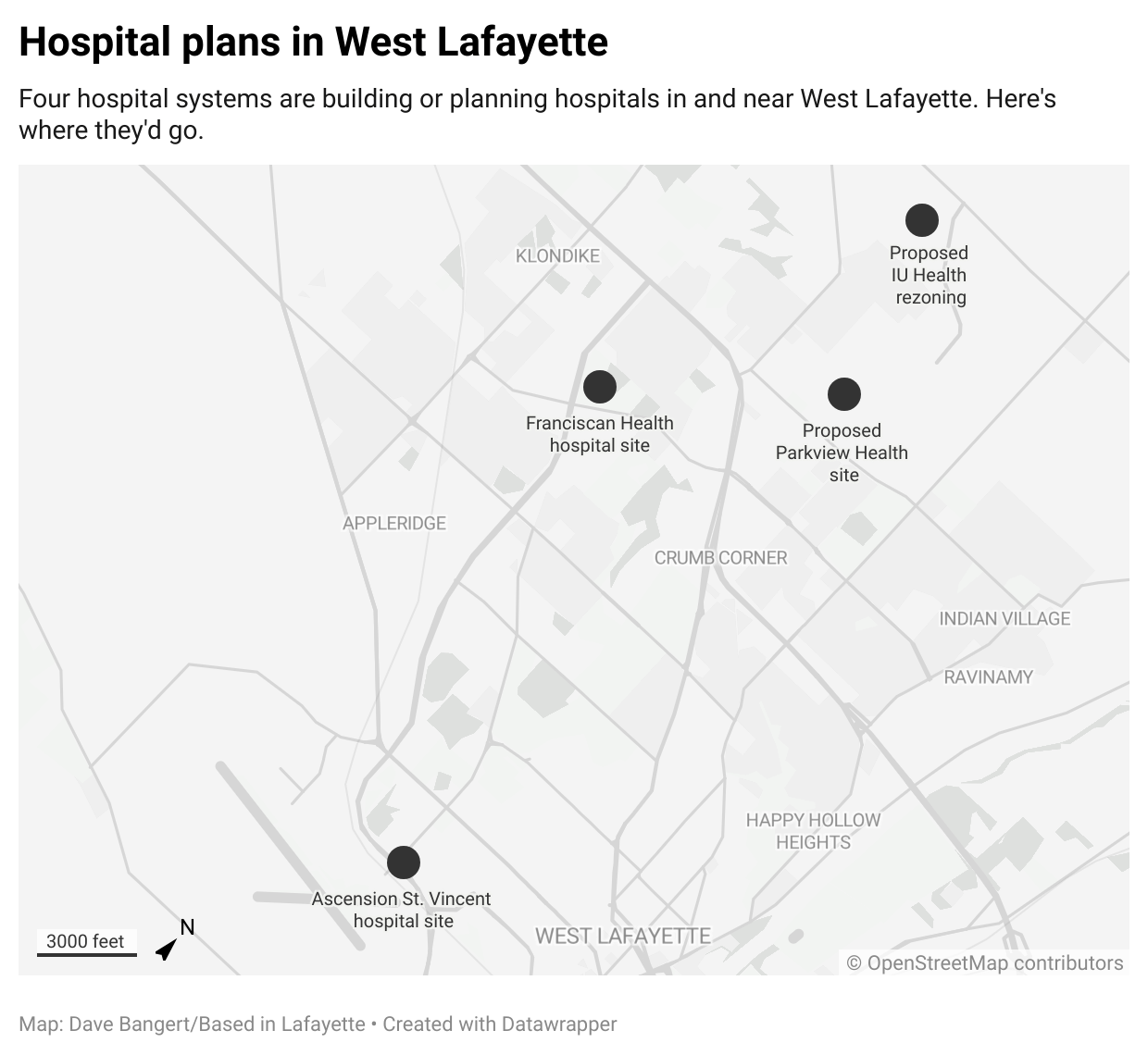 IU Health confirms: That’s where West Lafayette hospital will go