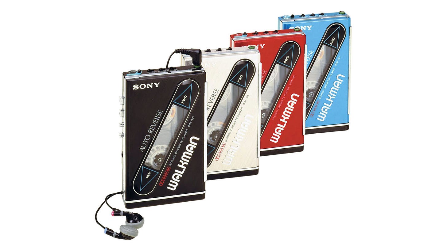 History of The Walkman: A Visual Guide (1979-2004)