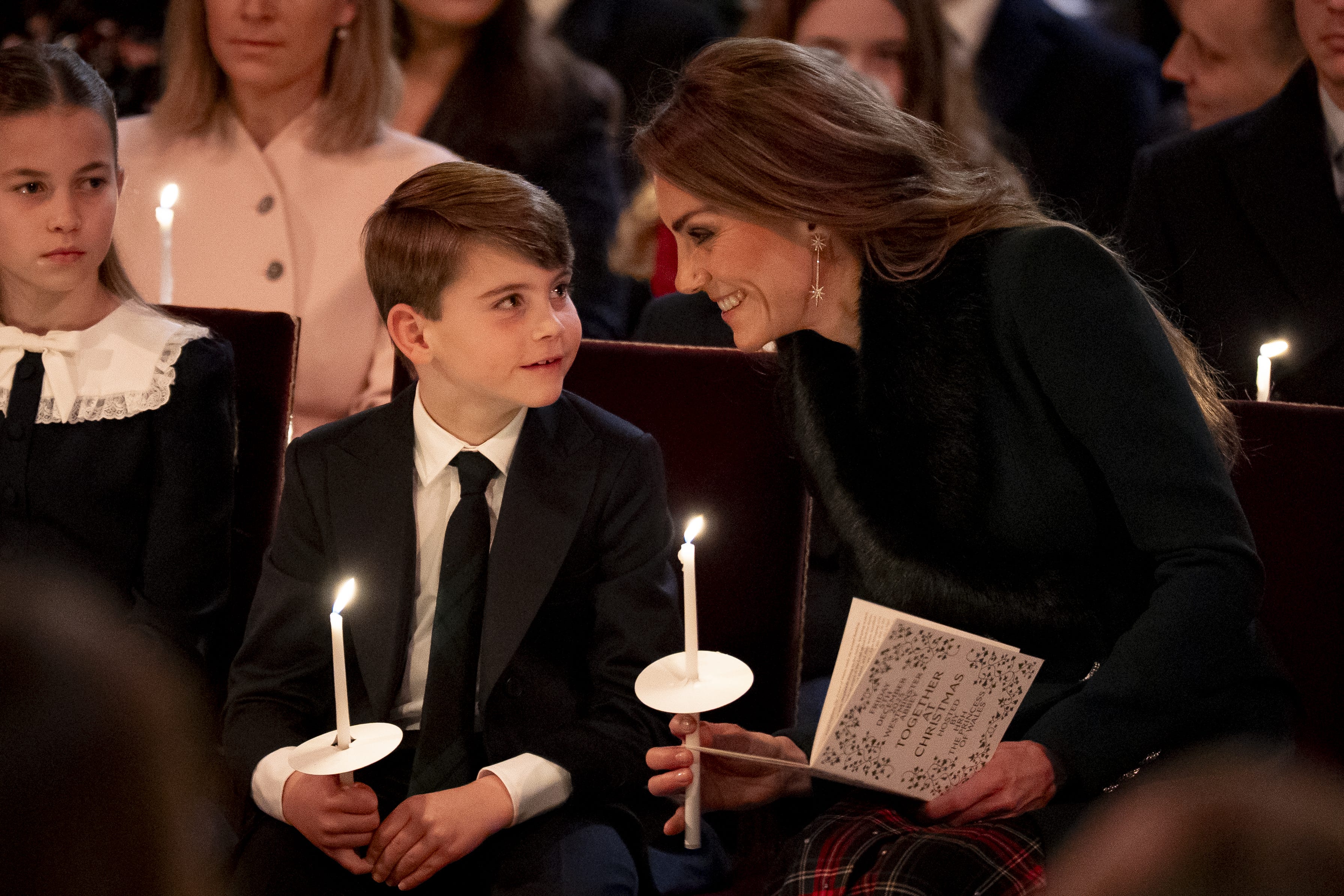 My special ticket to Catherine's carol concert