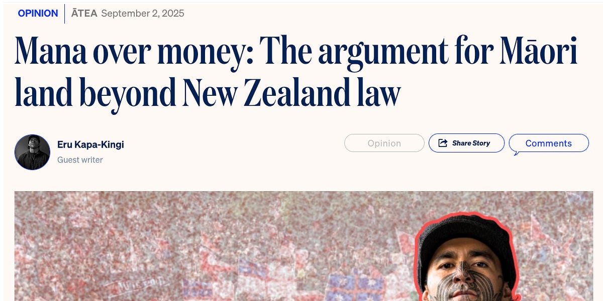 The path to the balkanisation of New Zealand