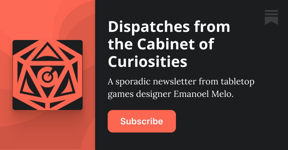 Dispatches from the Cabinet of Curiosities | Emanoel Melo | Substack