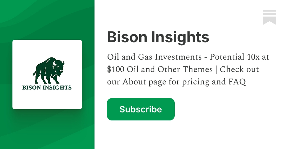 Bison Insights | Josh Young | Substack