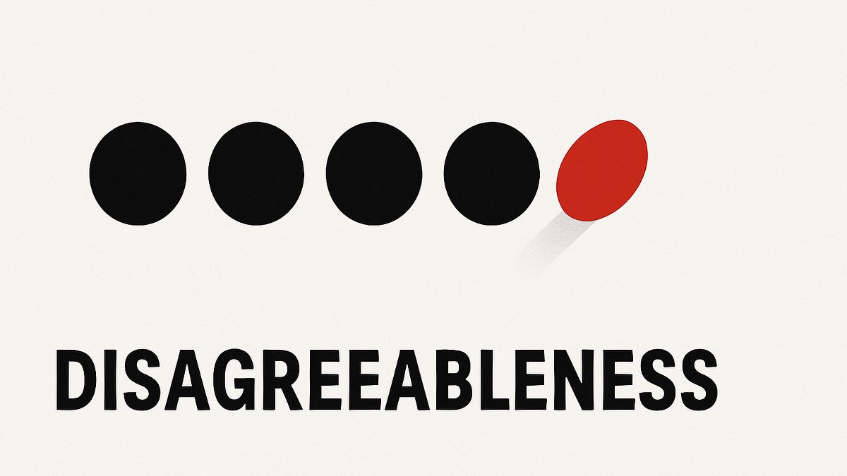 disagreeableness