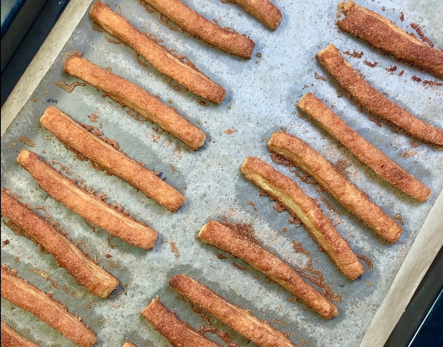 Cinnamon Sugar Butter Straws