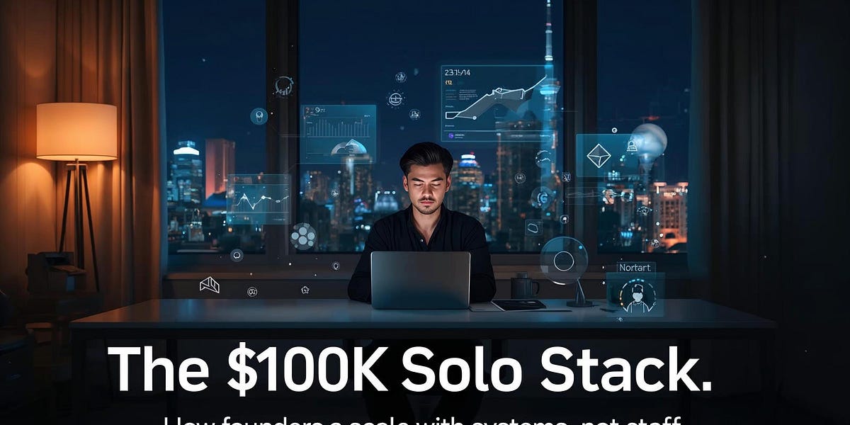 💼 The $100K Solo Stack — Tools, Systems, and Playbooks Behind the New ...