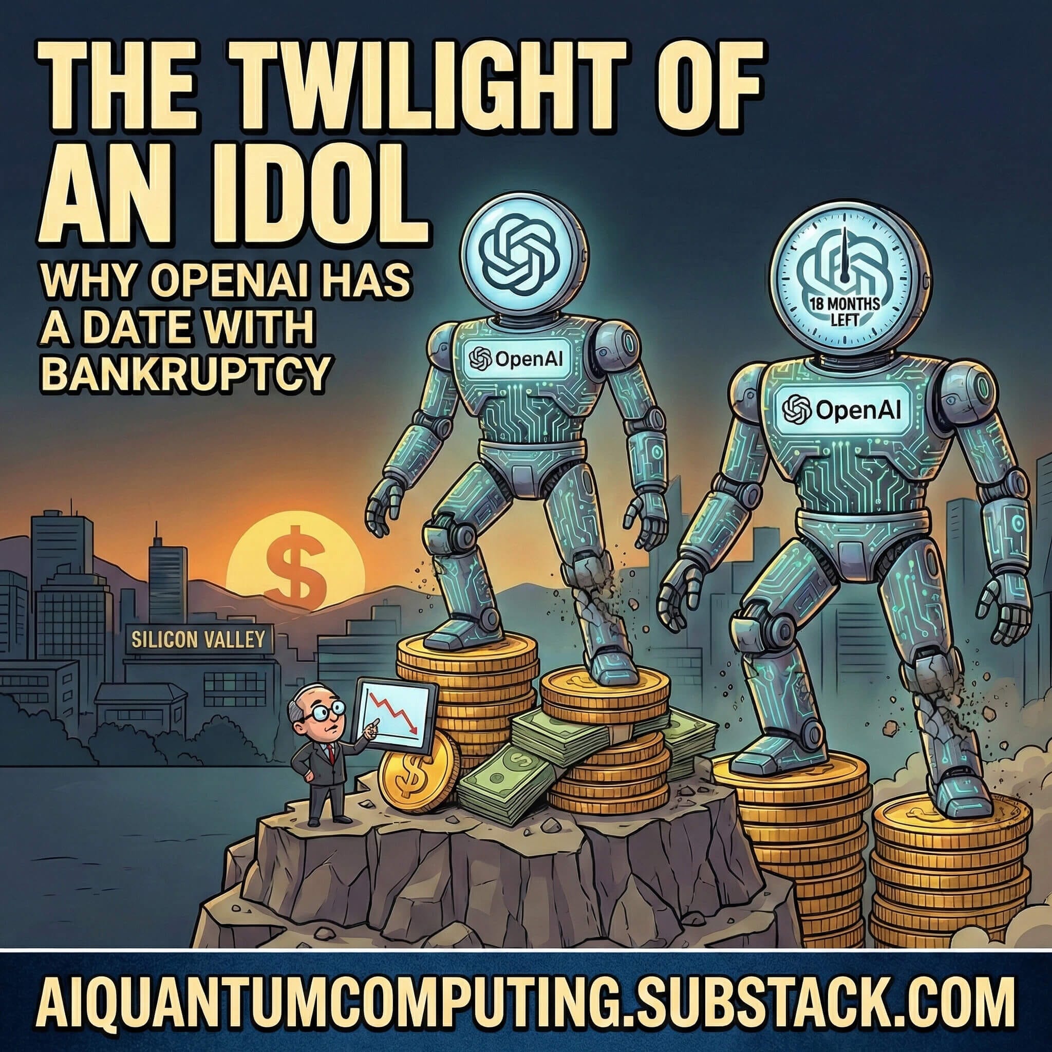 The Twilight of an Idol: Why OpenAI Has a Date with Bankruptcy in 18 ...