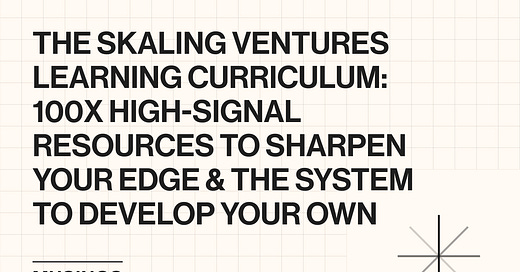 Skaling Ventures | Kjael | Substack