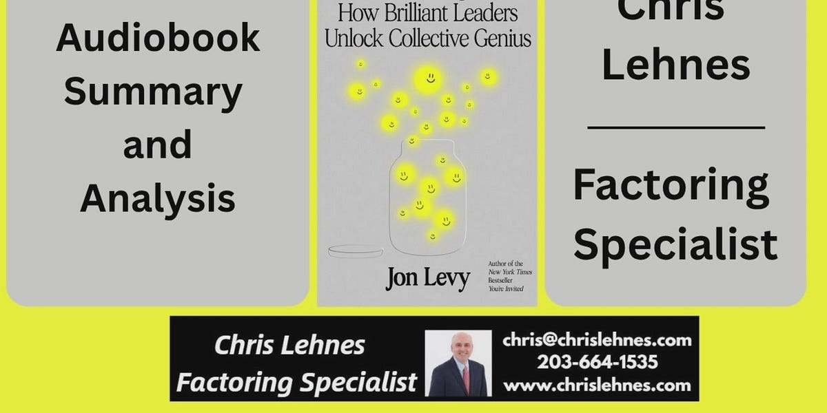 Team Intelligence by Jon Levy - by Chris Lehnes