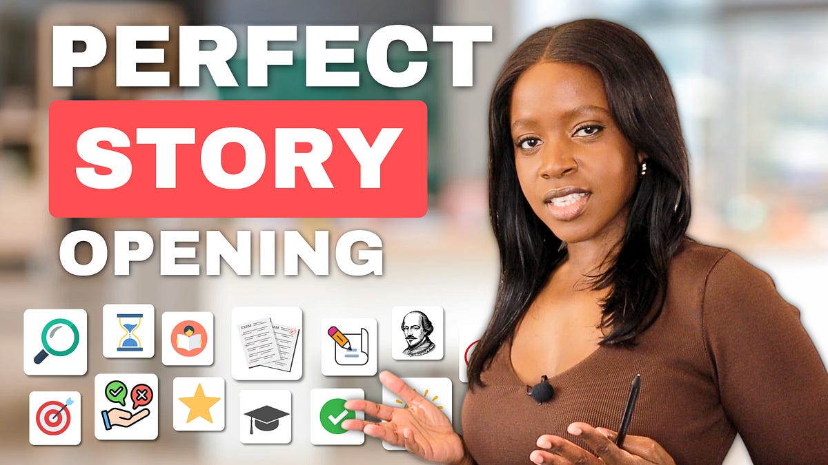 How to write the Perfect “STORY OPENING” in 5 Steps! ️
