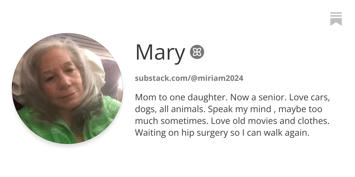 Mary | Substack