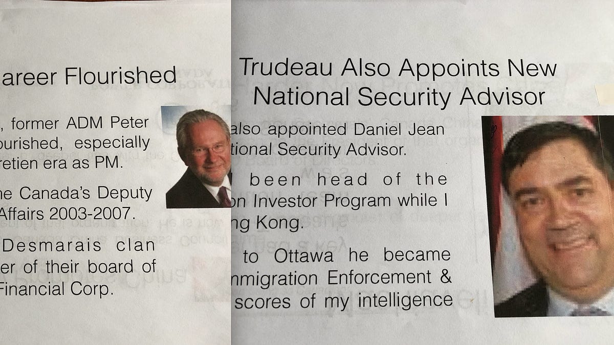 REPOST: The Prescient Warning Behind Ottawa’s China Influence File—and ...