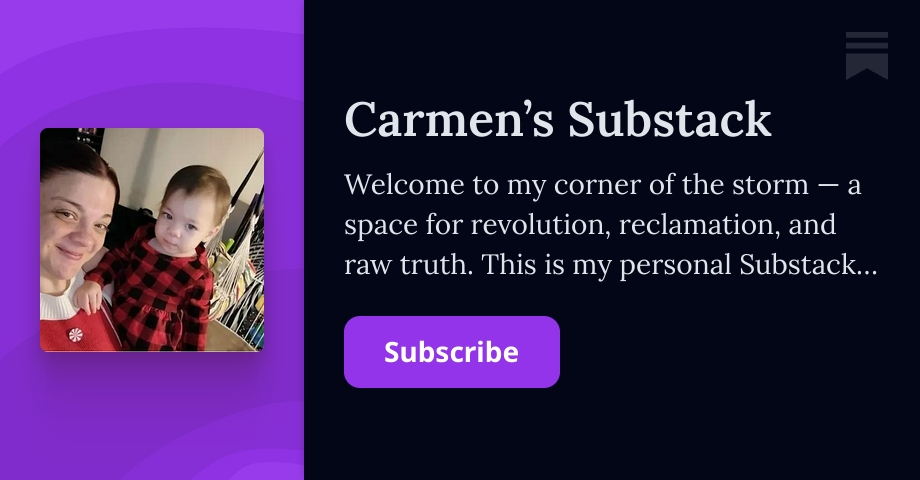 Carmen’s Substack | Carmen Broesder | Substack