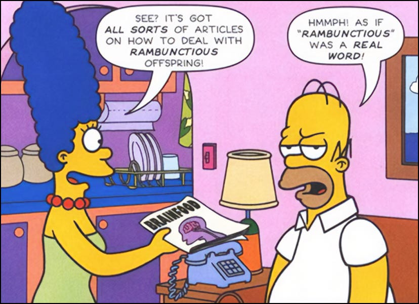 Word of the Day: RAMBUNCTIOUS - by Mike Bergin