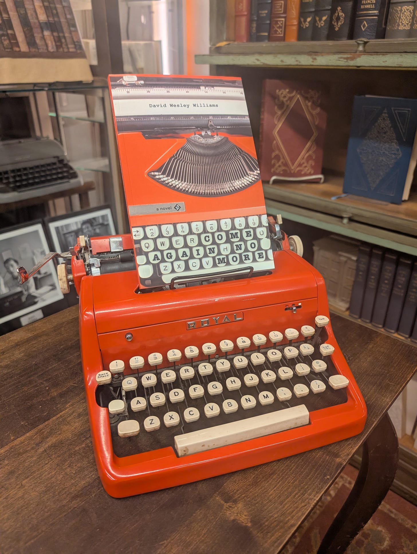 Bourbon and typewriters - by David Wesley Williams