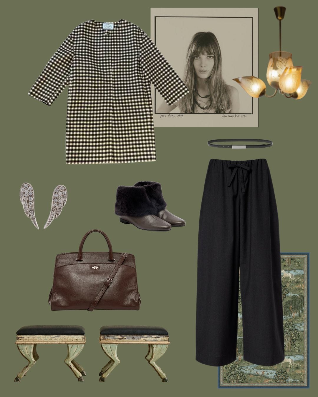 outfits for feeling out of place - by Noora Raj Brown
