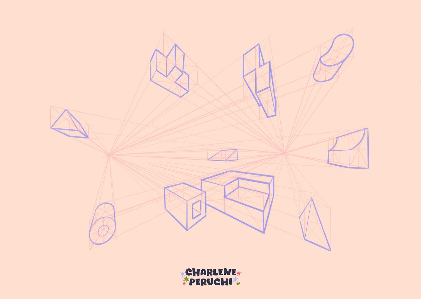 BSC #11 – Get to know two-point perspective [Perspective Part 02]