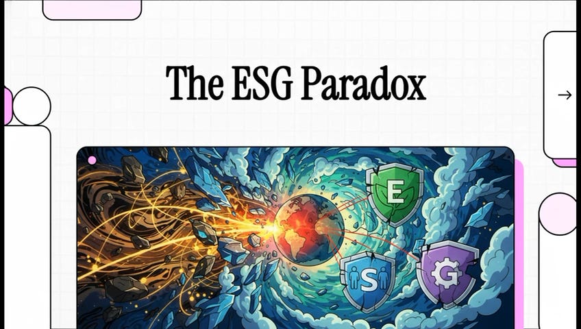The ESG Paradox — Explained in an Animated Short
