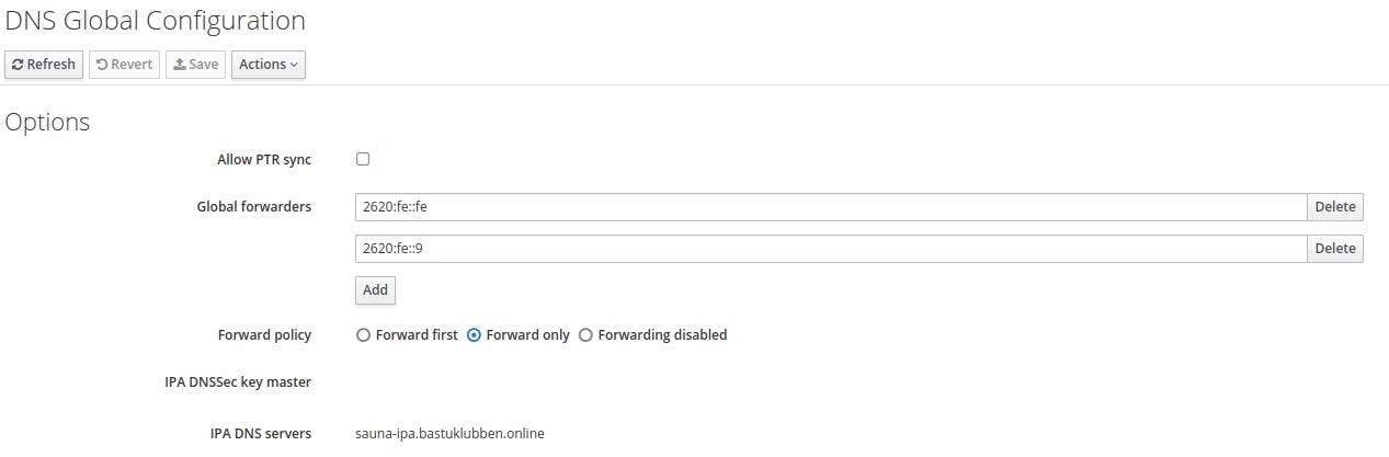 Installing FreeIPA with DNS service - by Karl William