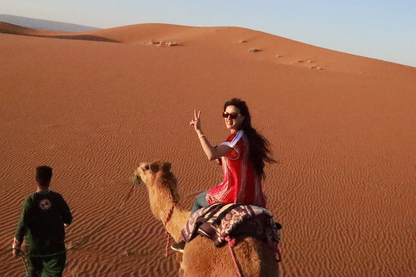 Spring 2025 026 Sahara Camel Ride - by Bruce Cadbury